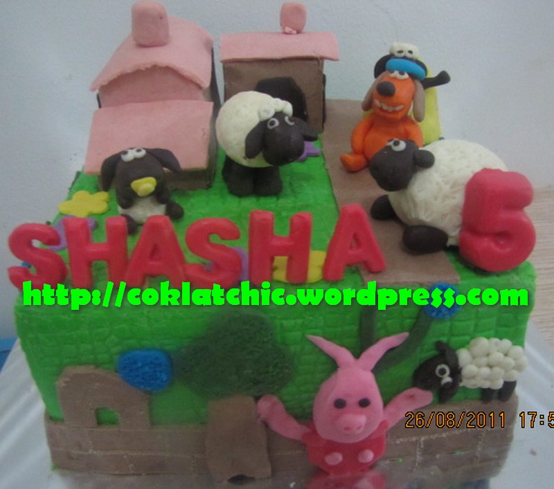 Cake Shaun the Sheep – SHASHA – COKLATCHIC CAKE Est.2004