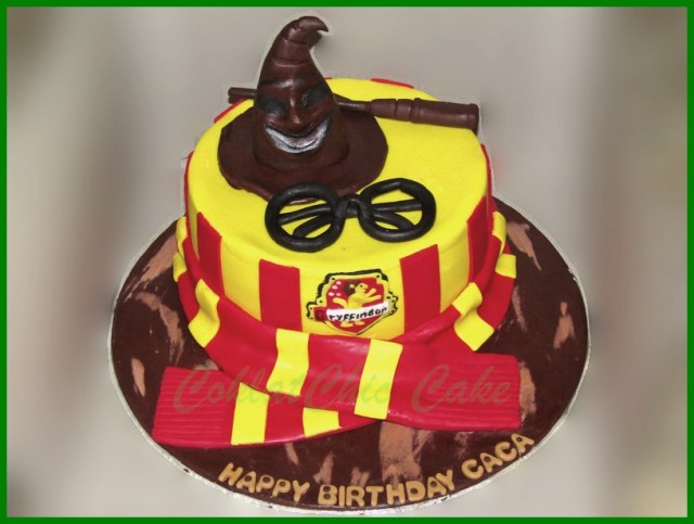 Cake Harry Potter – CACA – COKLATCHIC CAKE Est.2004