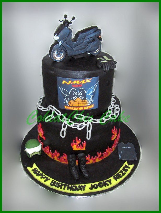 Cake Yamaha NMAX – JOCKY – COKLATCHIC CAKE Est.2004
