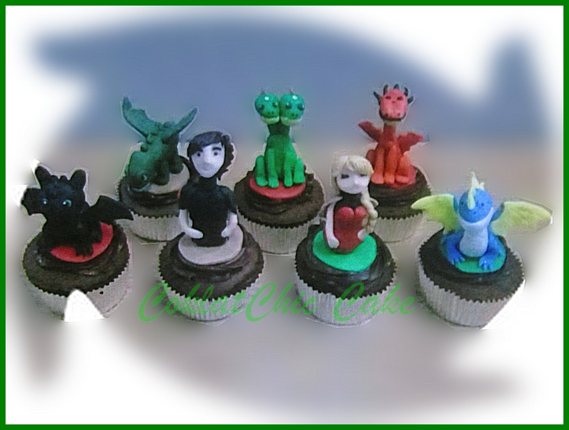 Minicake How To Train Your Dragon – COKLATCHIC CAKE Est.2004