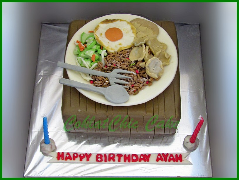 Cake Nasi Goreng – AYAH – COKLATCHIC CAKE Est.2004