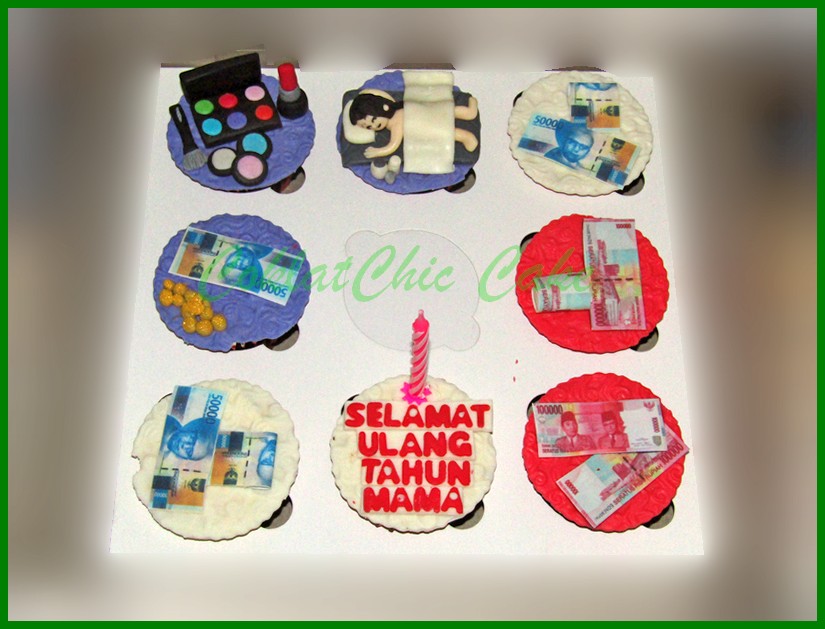 Cupcake set Custom – COKLATCHIC CAKE Est.2004