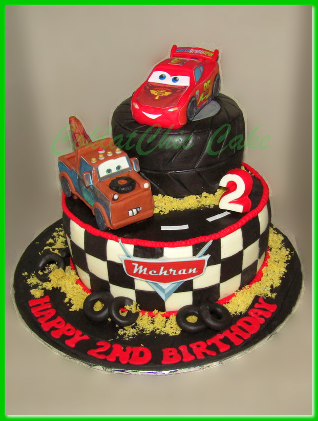Cake Disney Cars – MEHRAN – COKLATCHIC CAKE Est.2004