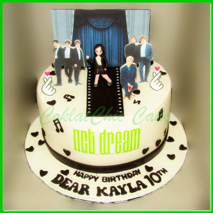 Cake Boy Band K-Pop NCT Dream – KAYLA – COKLATCHIC CAKE Est.2004