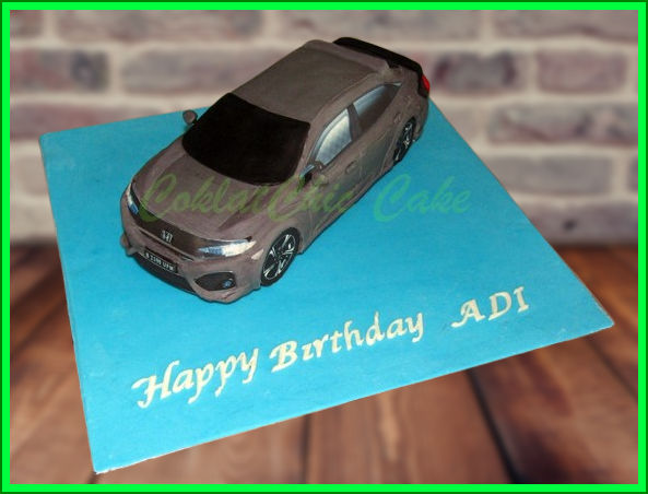 Cake Honda Civic Hatchback – ADI – COKLATCHIC CAKE Est.2004