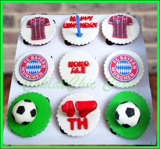 Cupcake Set Bayern Muenchen – COKLATCHIC CAKE Est.2004