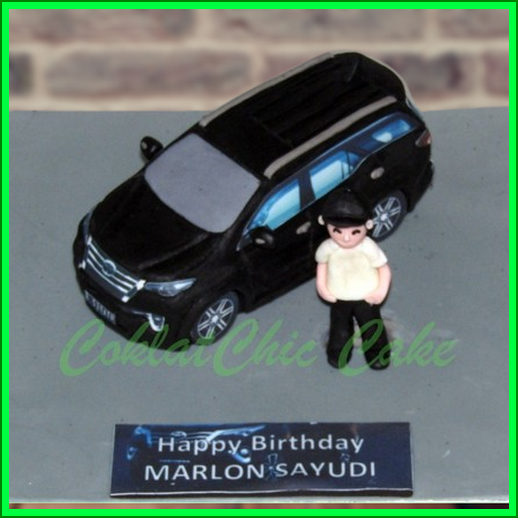 Cake Toyota Fortuner – MARLON – COKLATCHIC CAKE Est.2004
