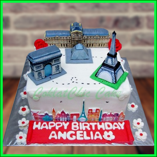 Cake Paris – ANGELIA – COKLATCHIC CAKE Est.2004