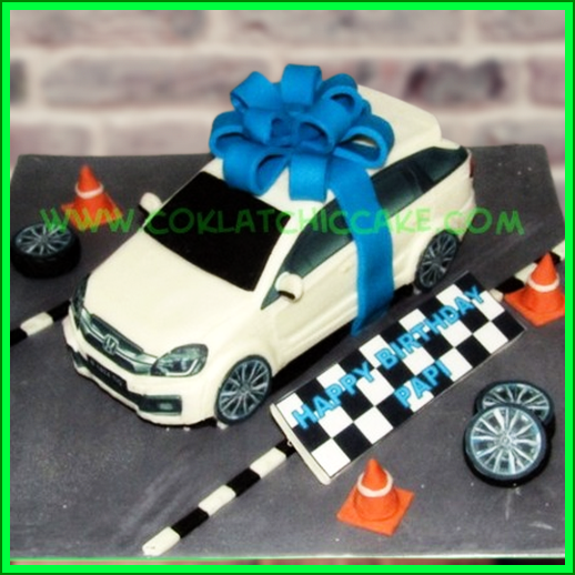 Cake mobil Honda Mobilio – PAPI – COKLATCHIC CAKE Est.2004