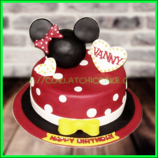 Cake Minnie Mouse – VANNY – COKLATCHIC CAKE Est.2004