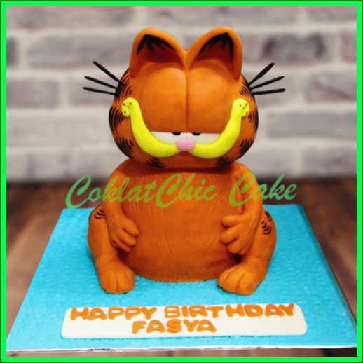 Cake Garfield FASYA – COKLATCHIC CAKE Est.2004